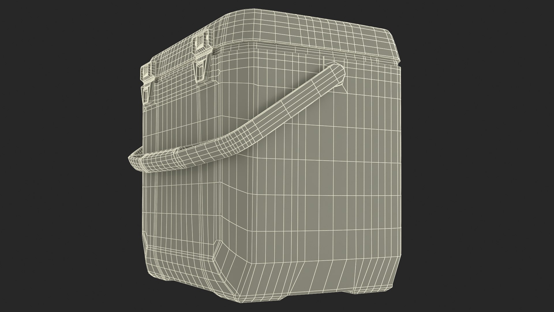 3D Portable 28 Quart Cool Box Rigged For Cinema 4D Model - TurboSquid ...