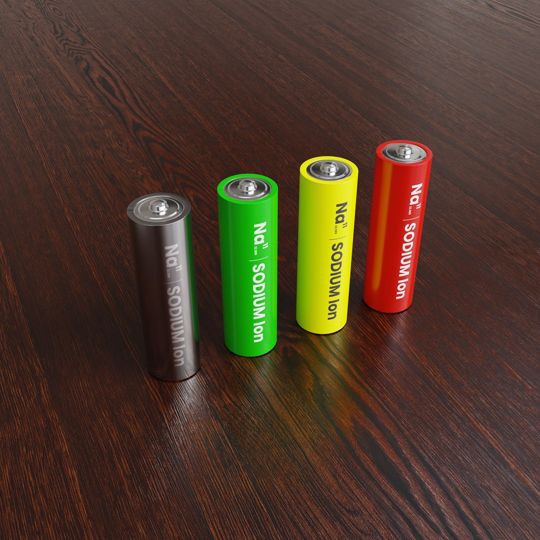 AA Lithium Battery 3D Model - TurboSquid 2326651