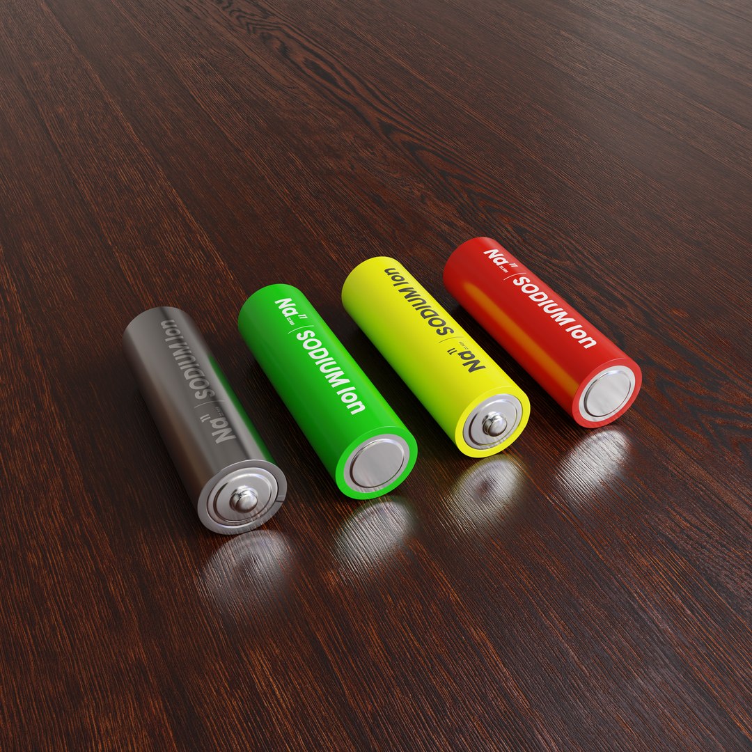 AA Lithium Battery 3D Model - TurboSquid 2326651