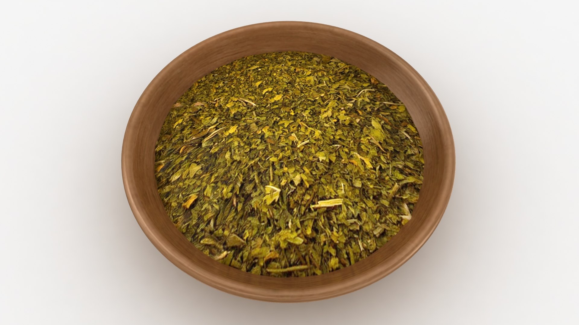 3D Green Tea Leaves - TurboSquid 1450357