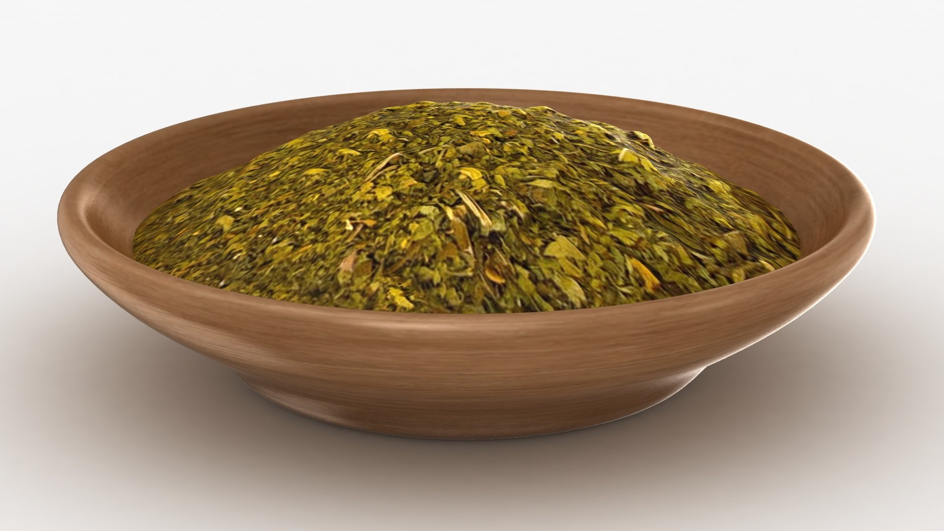 3D Green Tea Leaves - TurboSquid 1450357