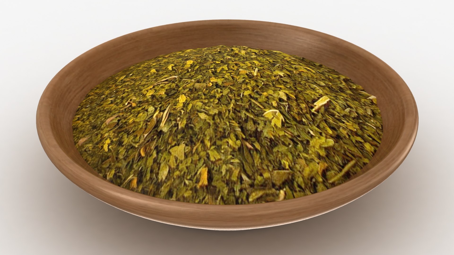 3D Green Tea Leaves - TurboSquid 1450357