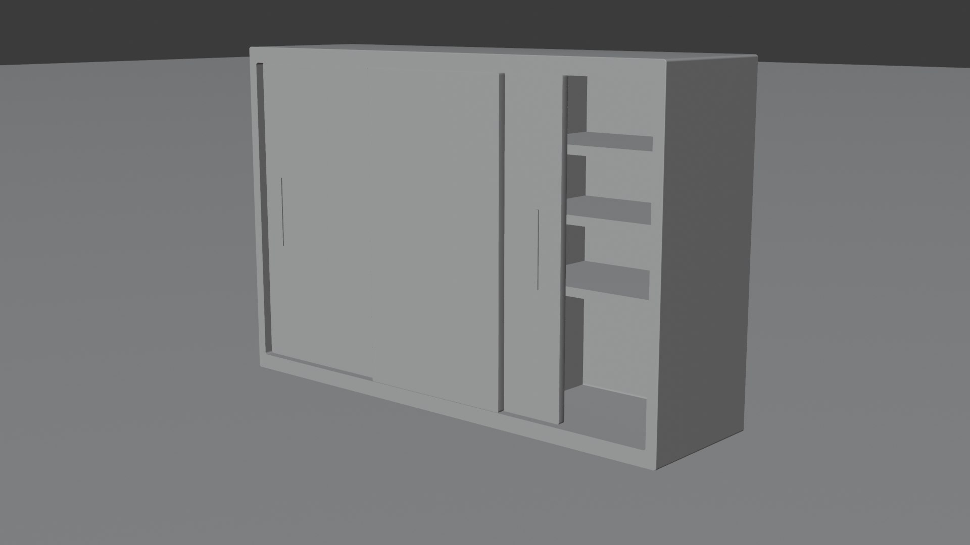 Wardrobe 3D Model - TurboSquid 2271748