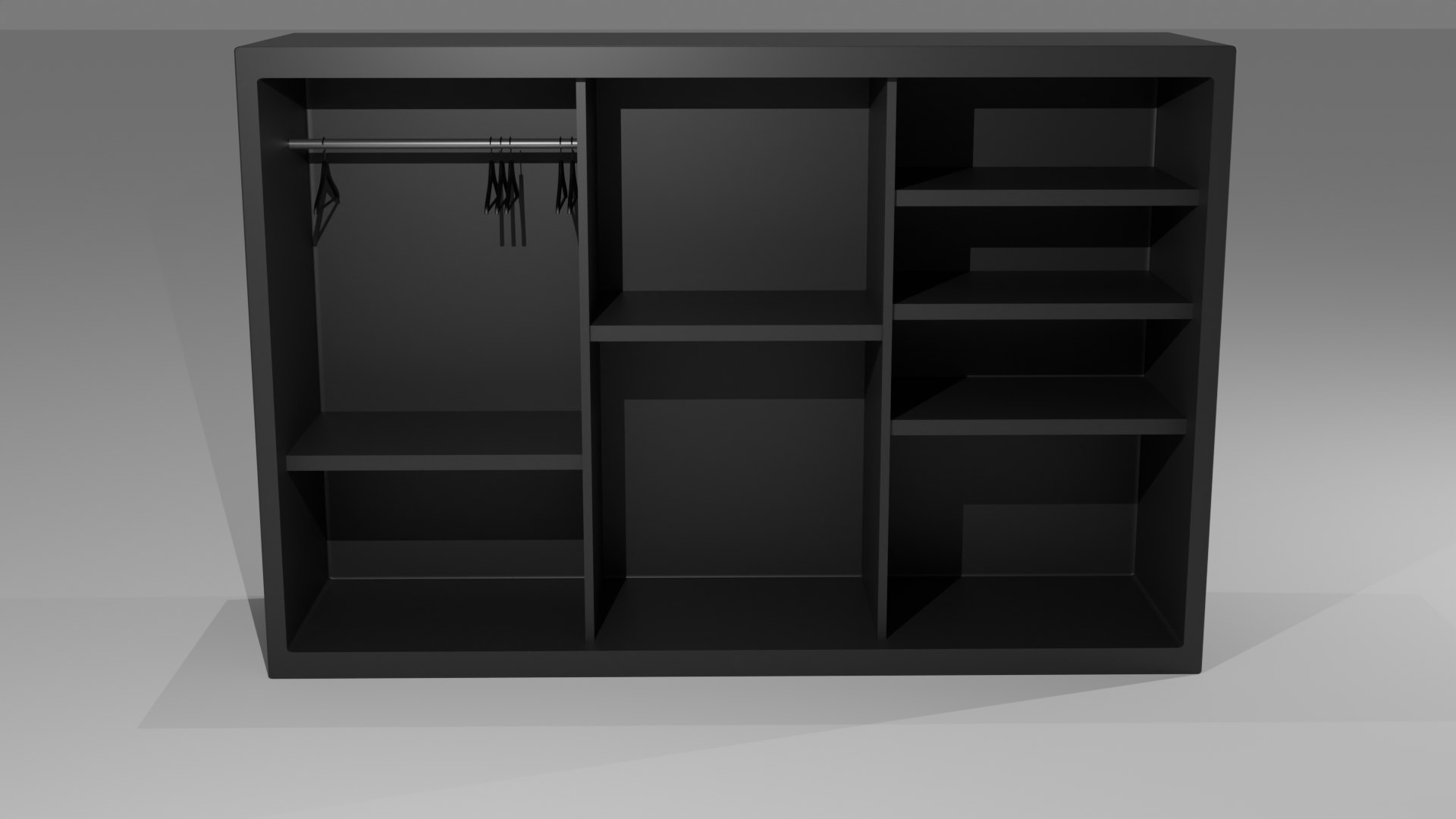Wardrobe 3D Model - TurboSquid 2271748