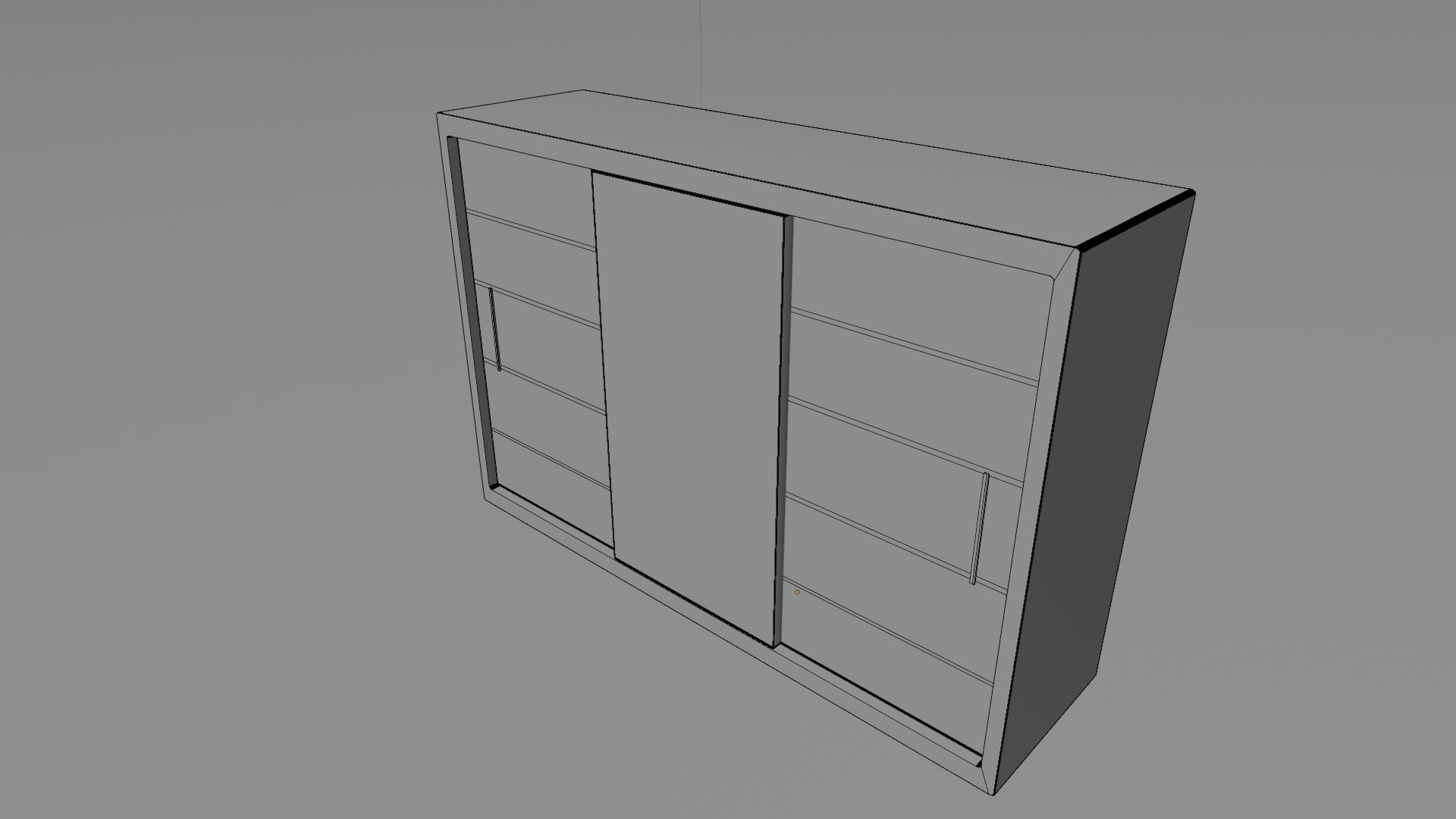 Wardrobe 3D Model - TurboSquid 2271748