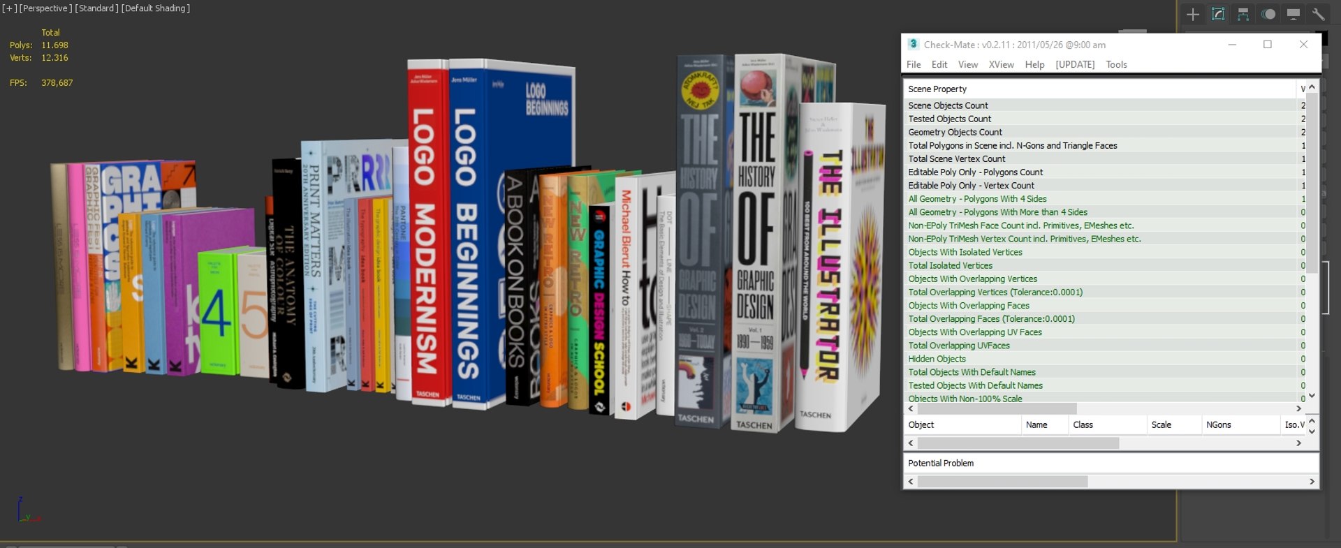 Graphic Design Books 3D model - TurboSquid 1916335