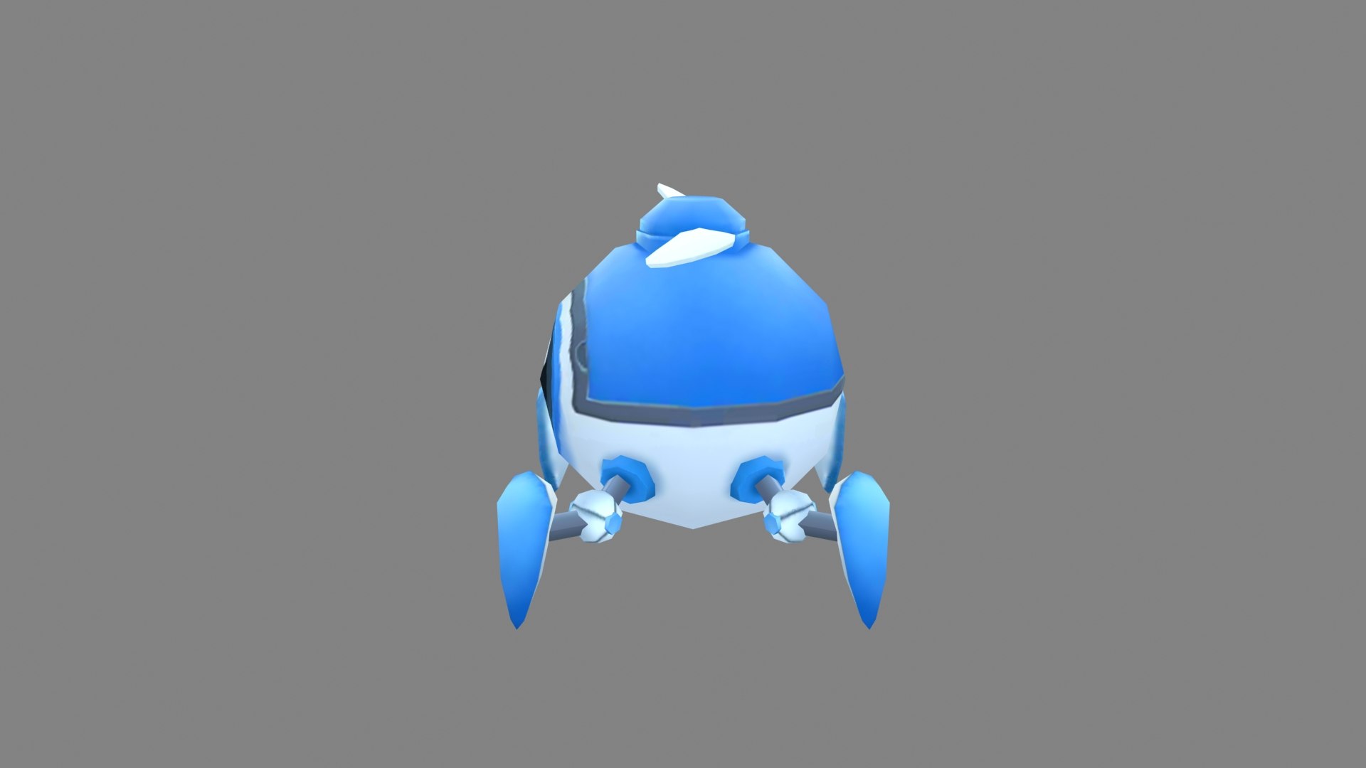 3D Cartoon Spider Robot Low-poly Model - TurboSquid 2116095