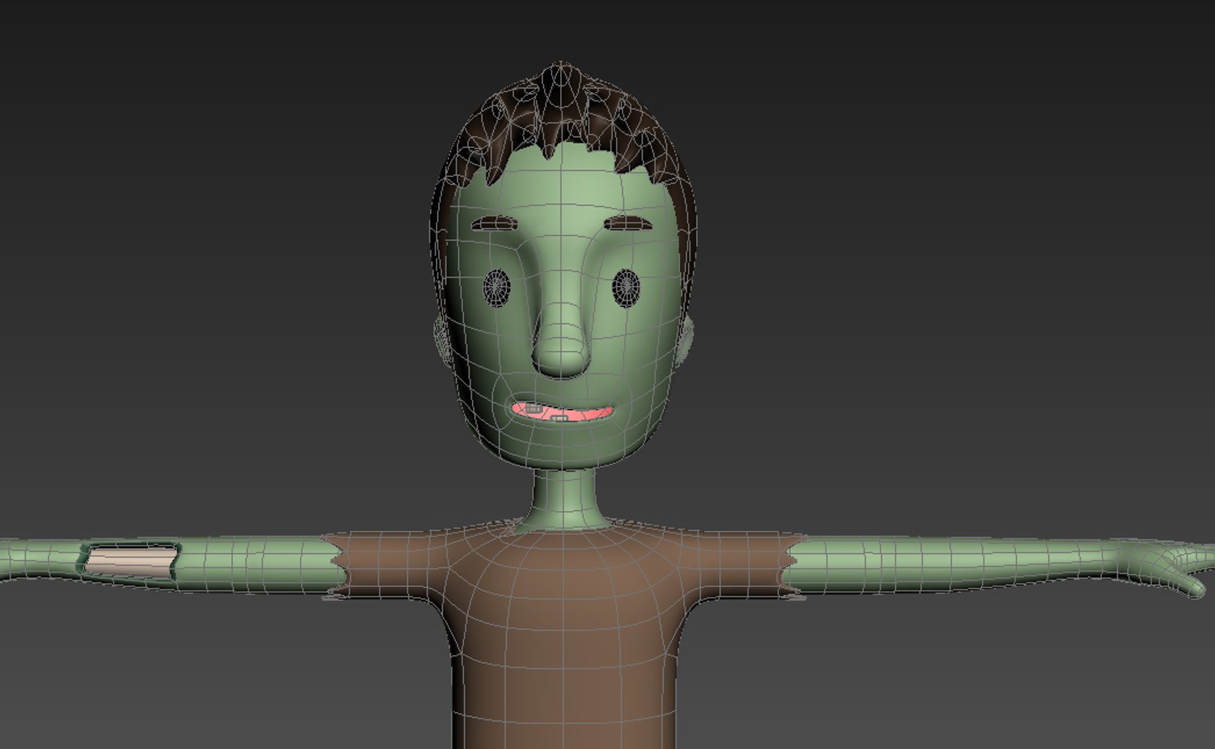 3D zombie character cartoon model - TurboSquid 1345939