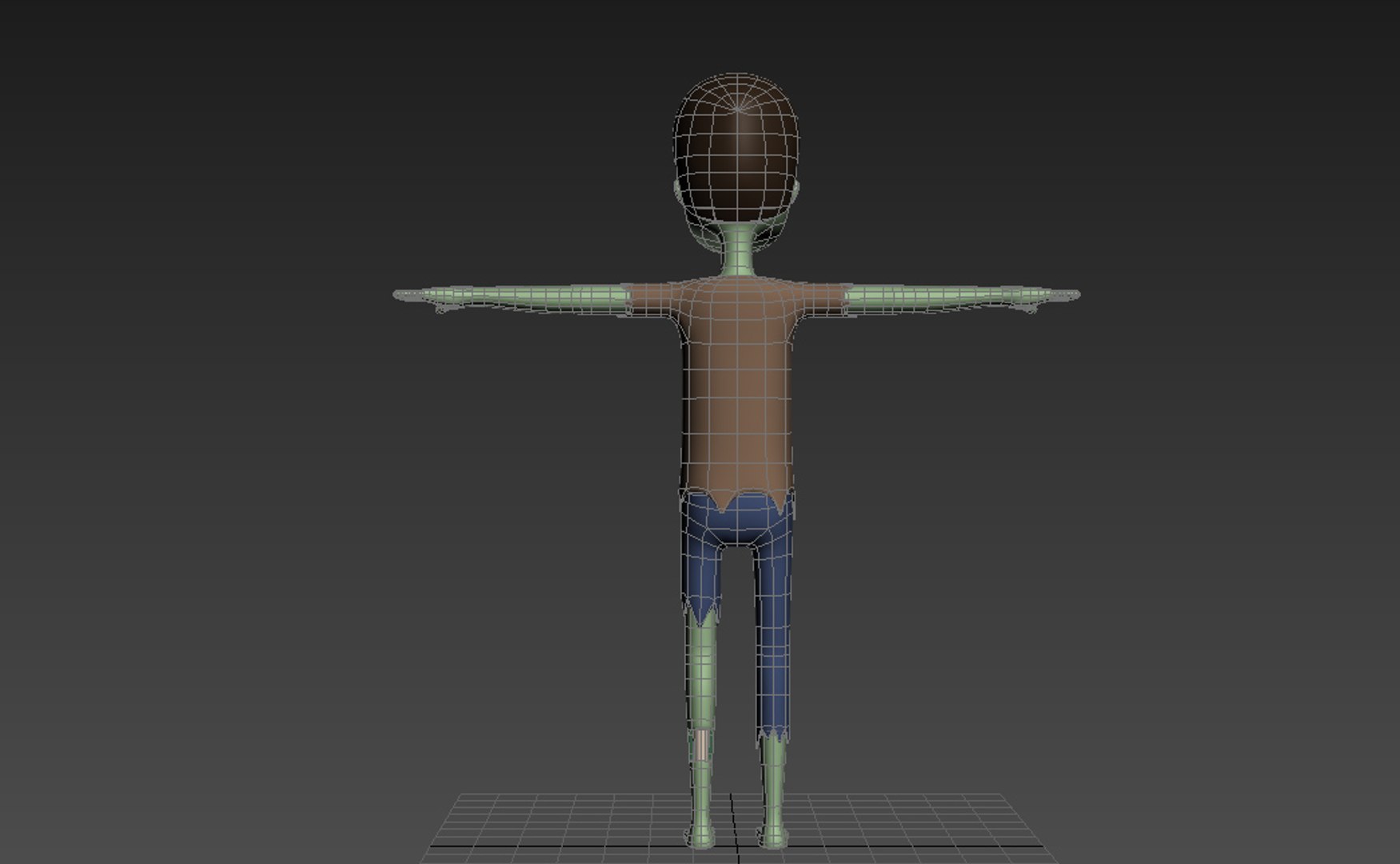 3D zombie character cartoon model - TurboSquid 1345939