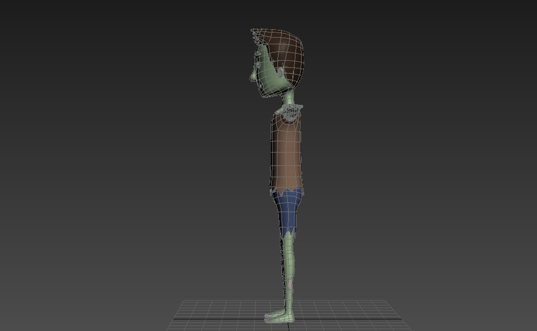 3D zombie character cartoon model - TurboSquid 1345939