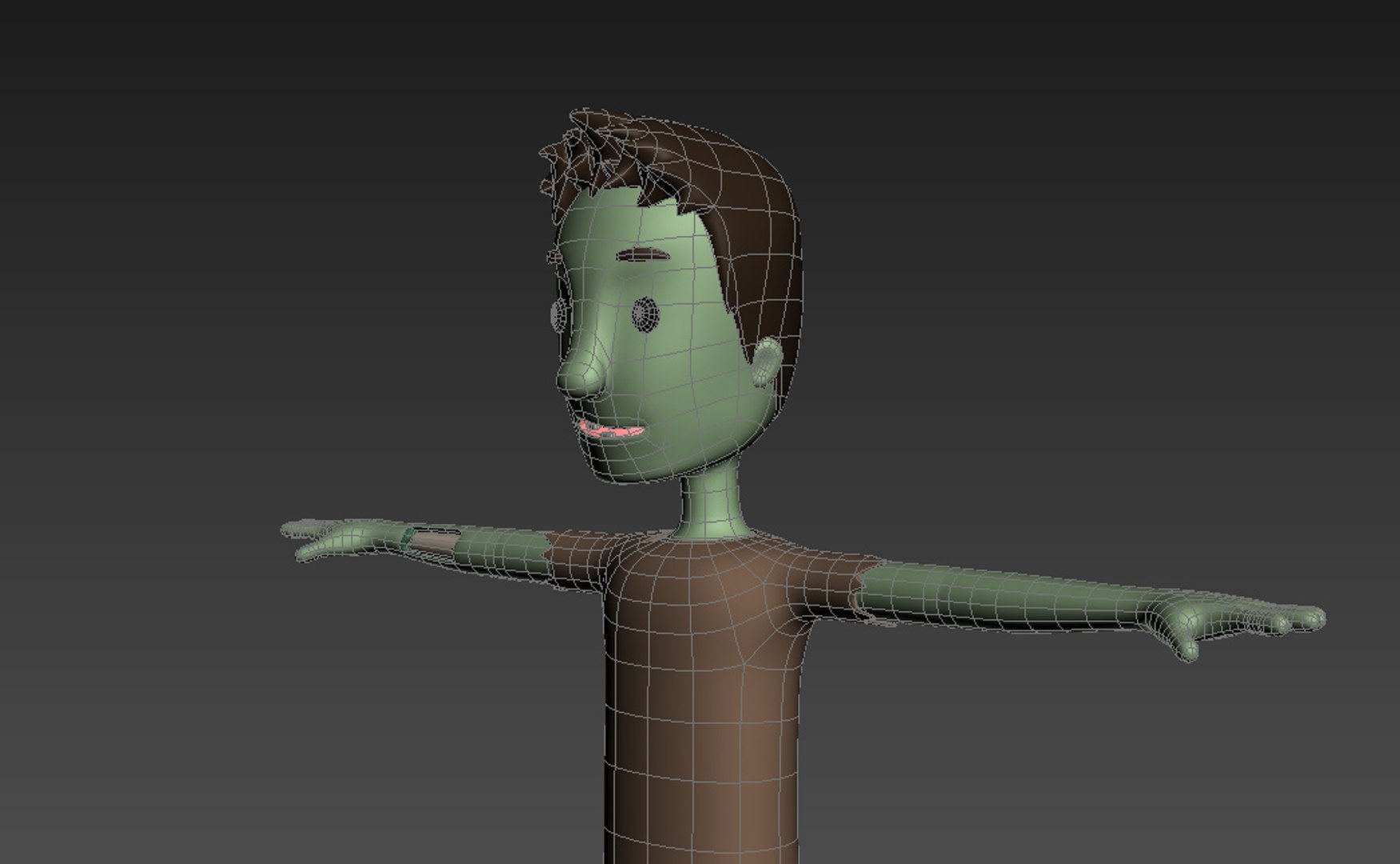 3D zombie character cartoon model - TurboSquid 1345939