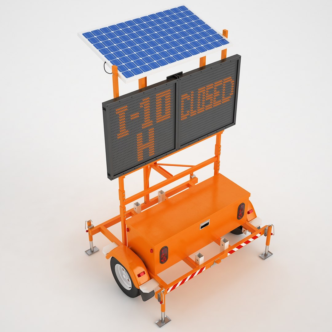 transportable road sign max