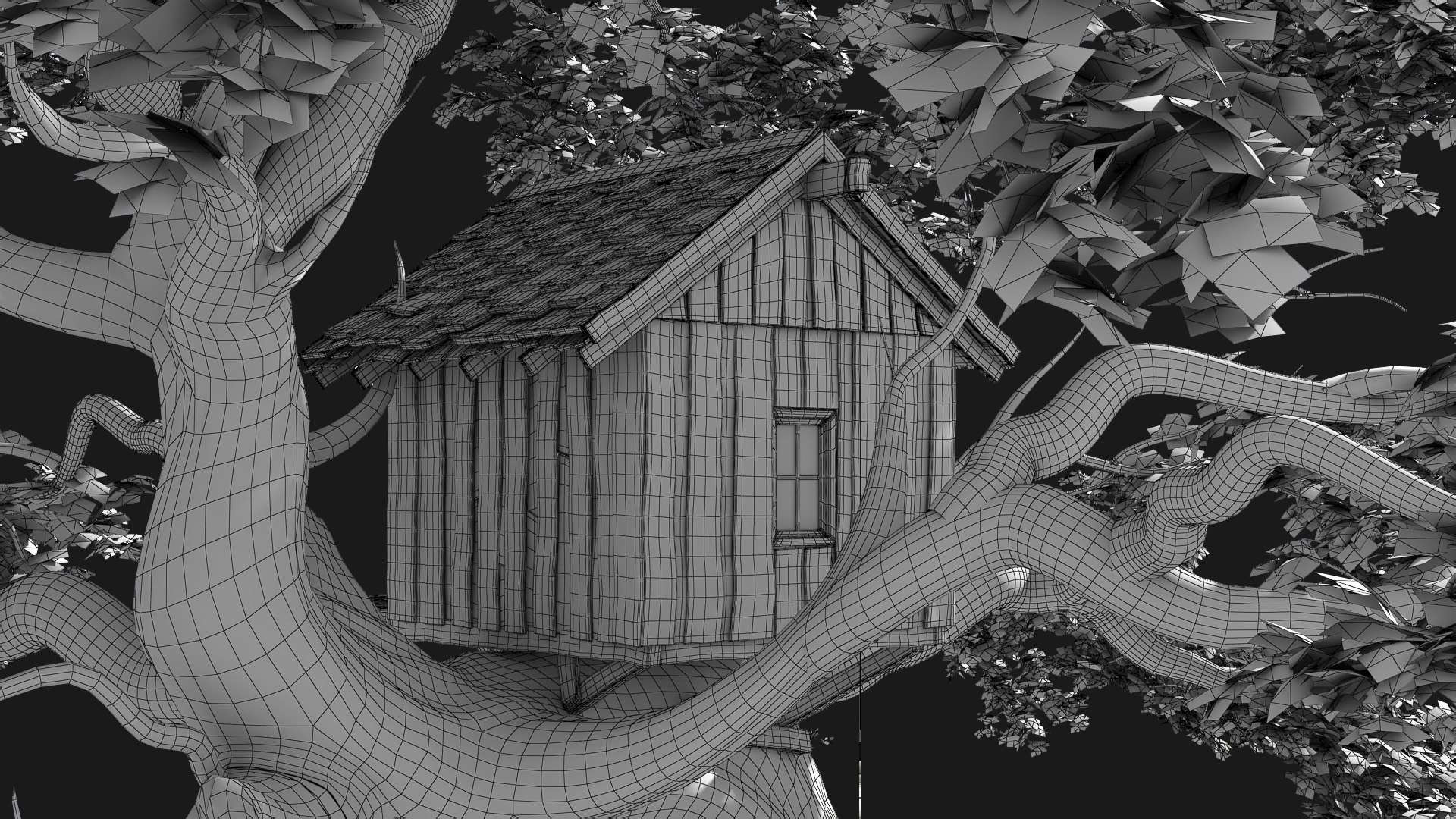 Tree House 3D model - TurboSquid 1810691