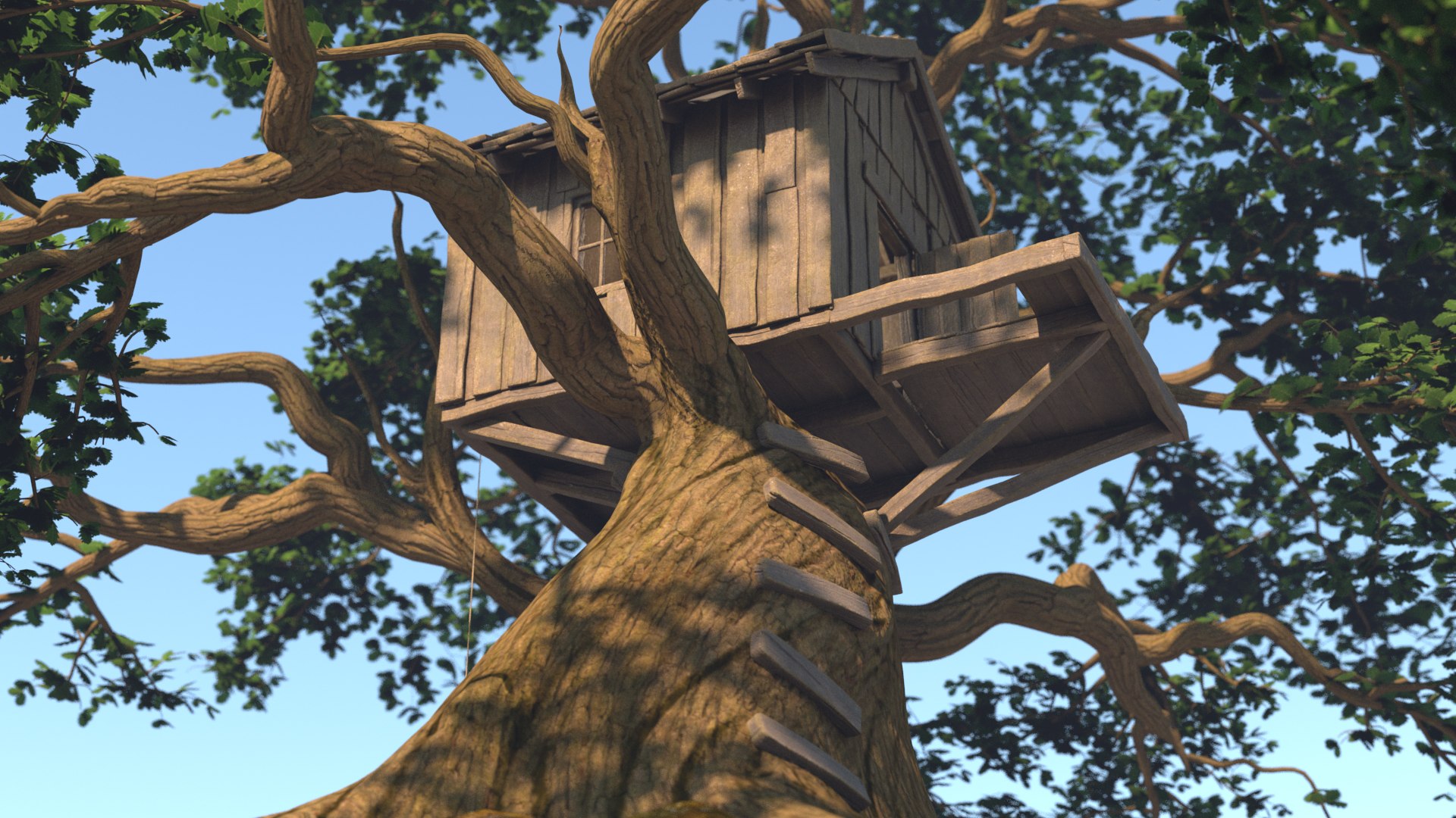 Tree House 3D model - TurboSquid 1810691