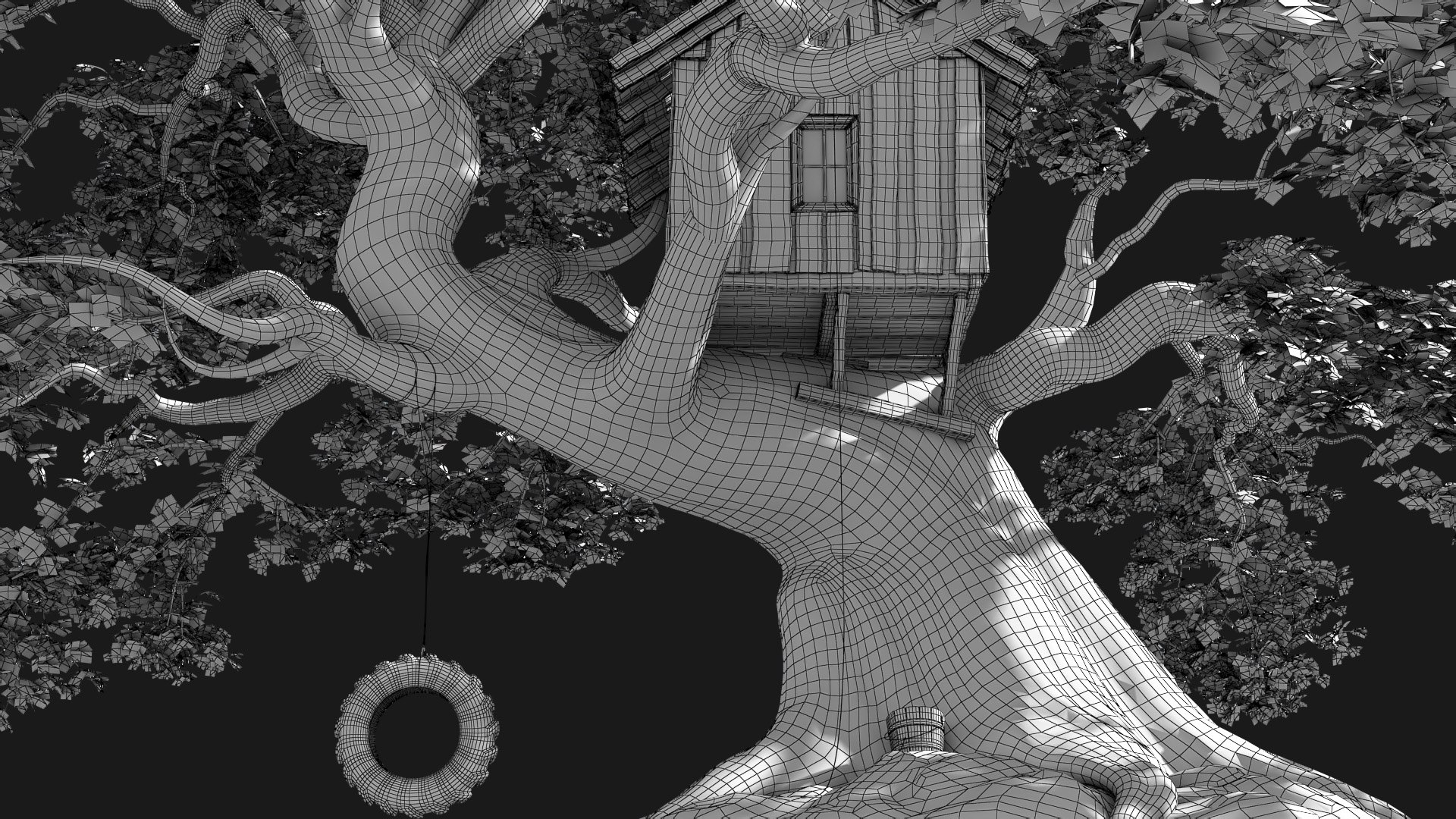 Tree House 3D model - TurboSquid 1810691