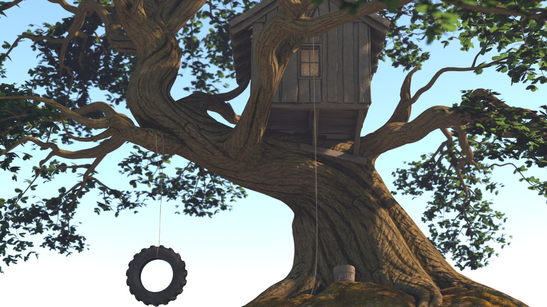 Tree House 3D model - TurboSquid 1810691