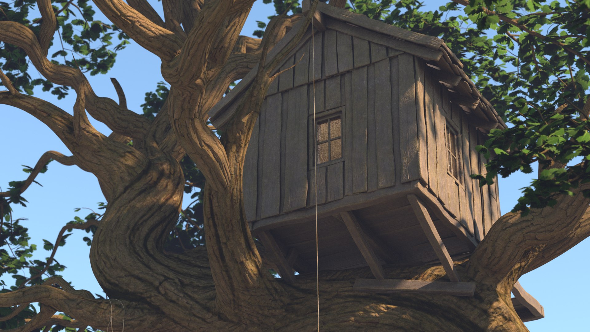 Tree House 3D model - TurboSquid 1810691