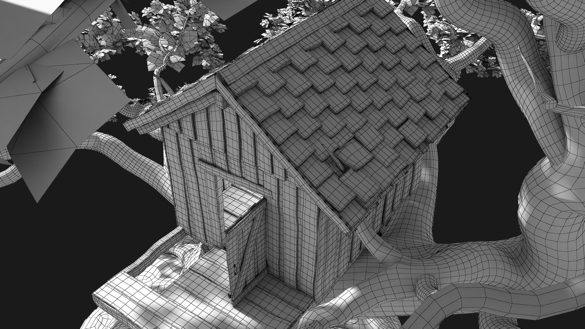 Tree House 3D model - TurboSquid 1810691