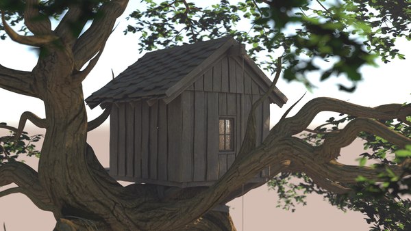 Tree House 3D model - TurboSquid 1810691