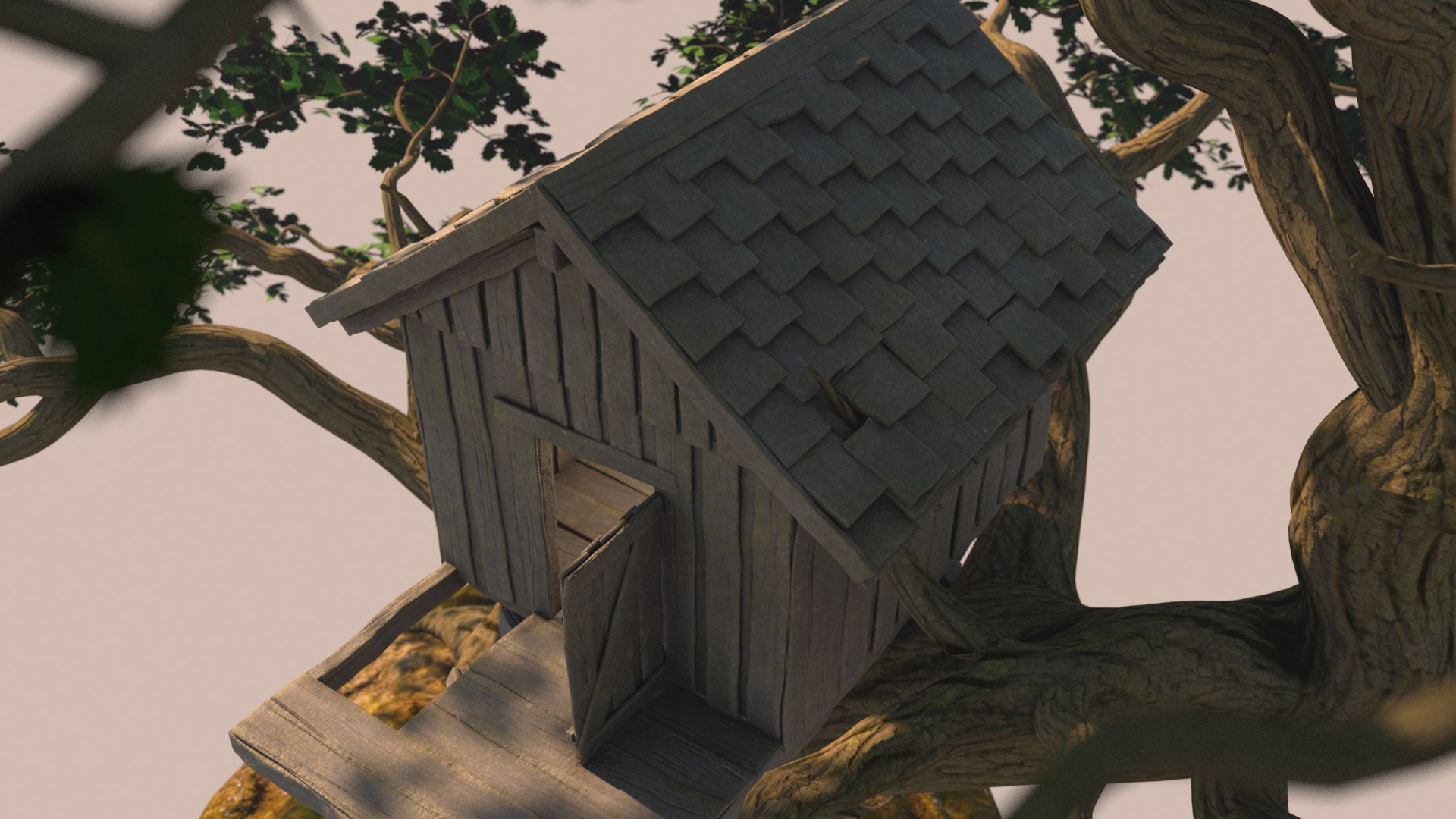 Tree House 3D model - TurboSquid 1810691