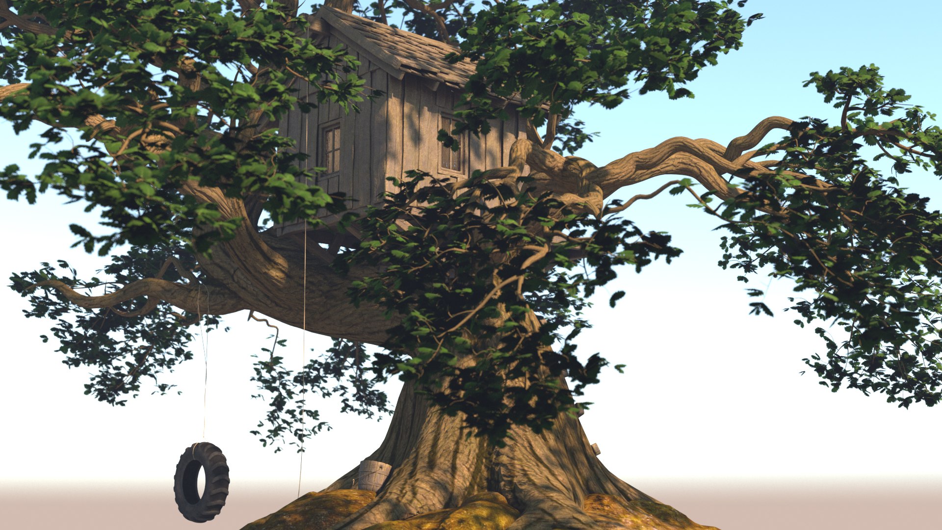 Tree House 3D model - TurboSquid 1810691