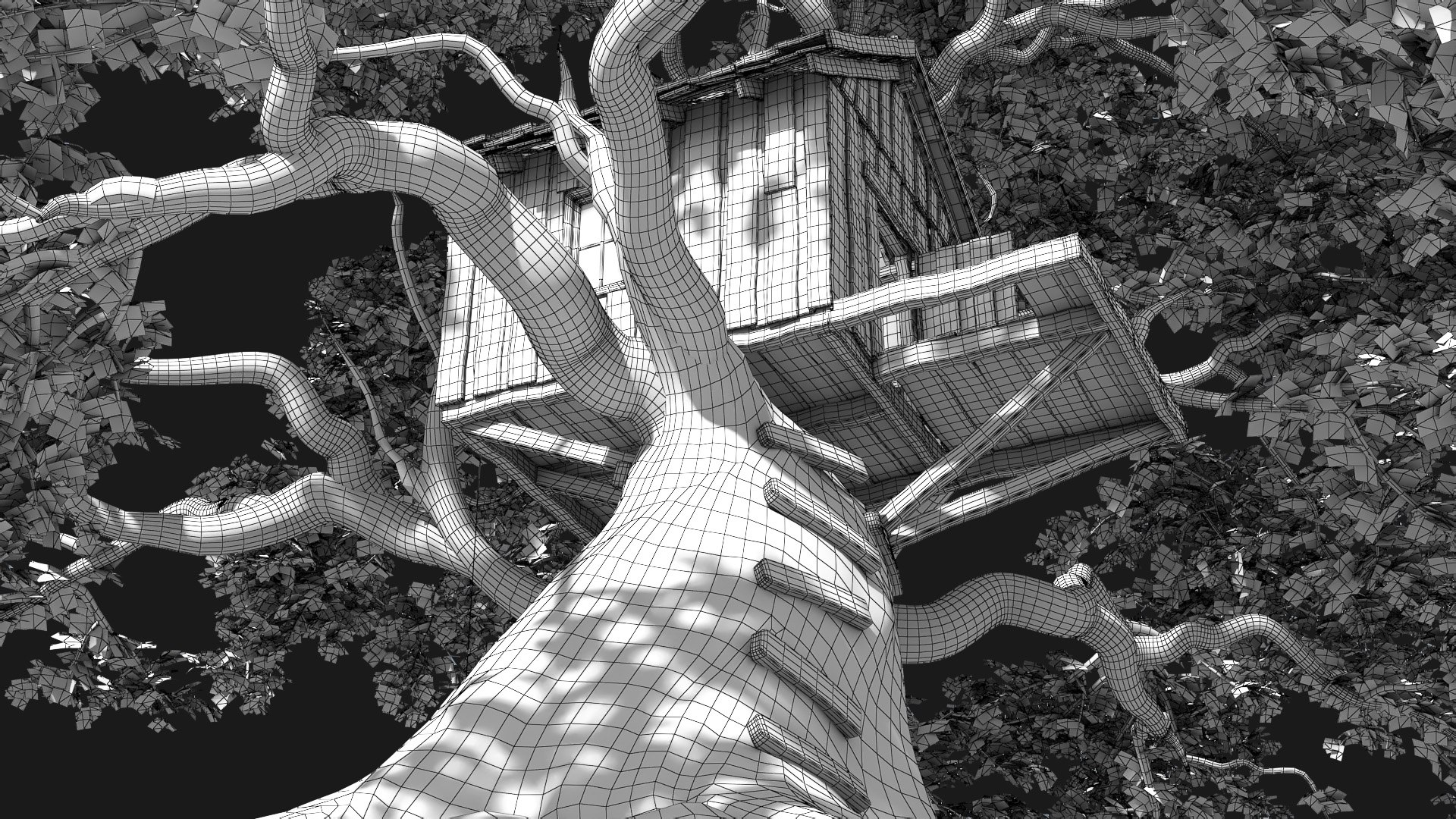 Tree House 3D model - TurboSquid 1810691