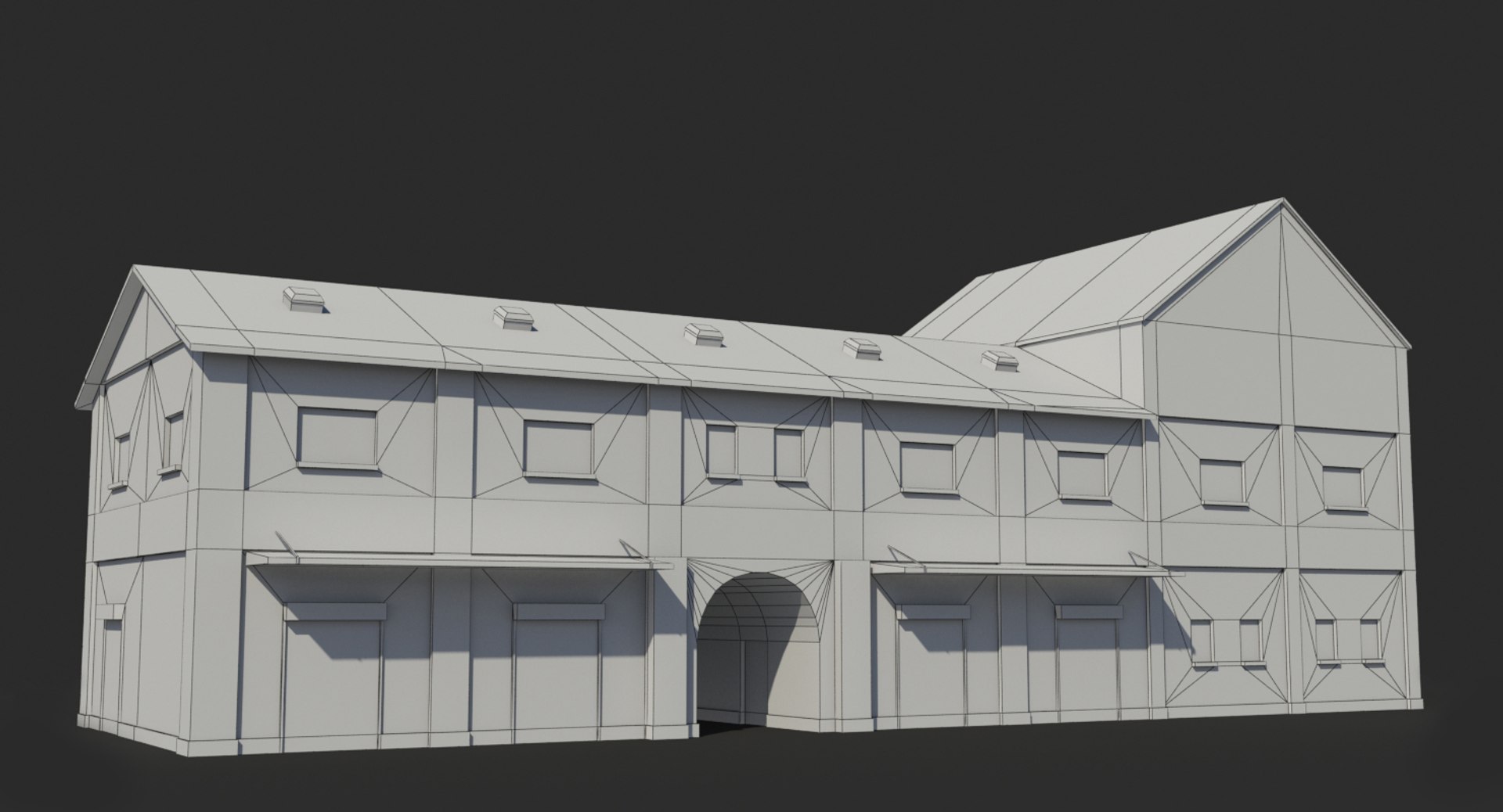 Ready Warehouse Factory 3D Model - TurboSquid 1547796