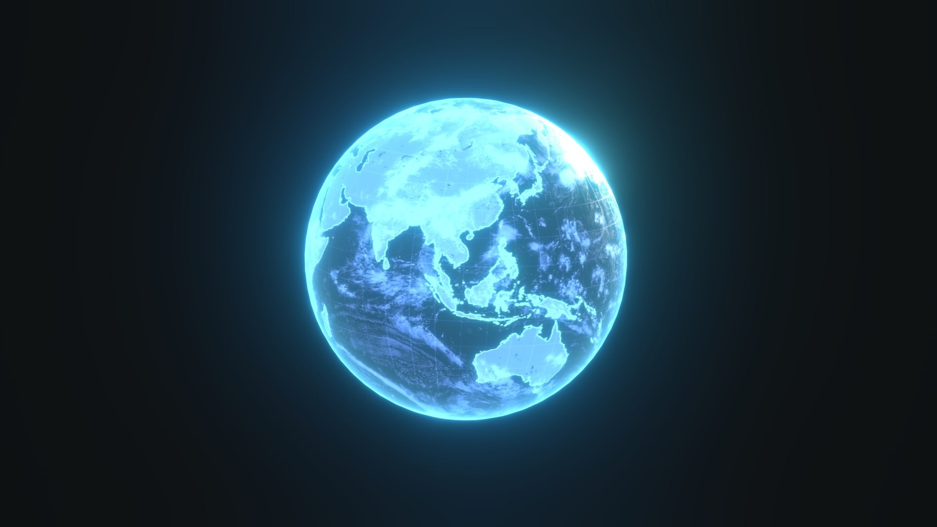 3D Earth Planet Hologram - TurboSquid 1685222