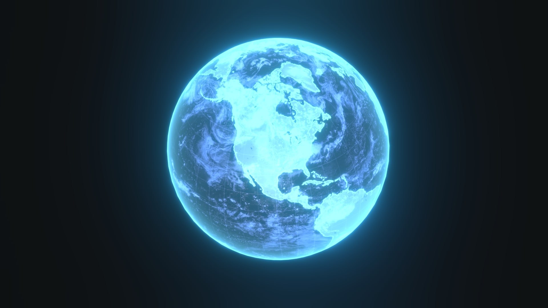 3D Earth Planet Hologram - TurboSquid 1685222