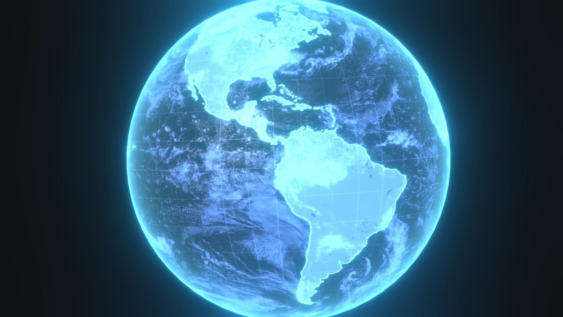 3D Earth Planet Hologram - TurboSquid 1685222