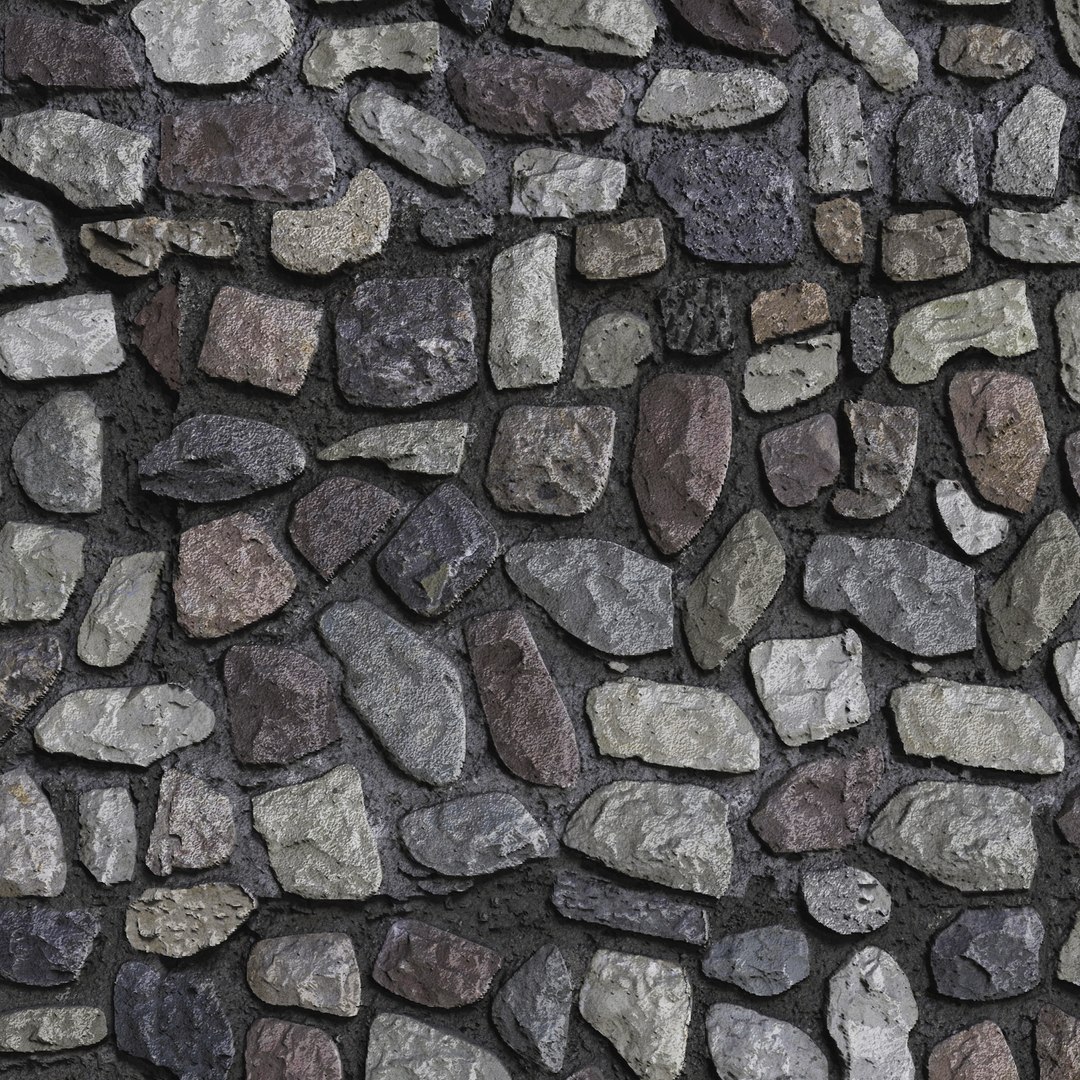 Stone - Granite Rubble Vol 01 Offers A Premium PBR Scanned Texture For ...