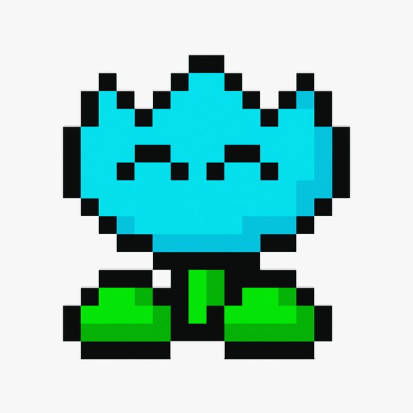 modelo 3d Mario Ice flower - TurboSquid 2079712