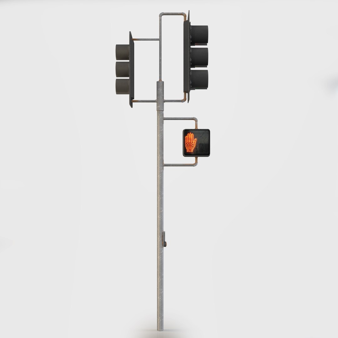 3d Traffic Signal