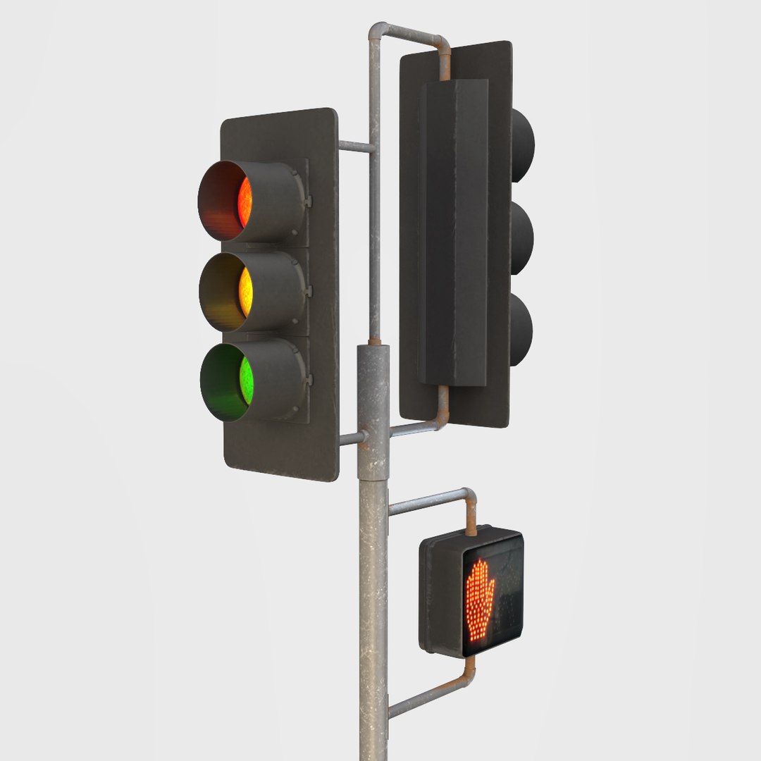 3d Traffic Signal