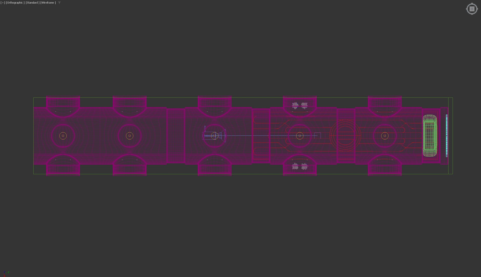 3D Arches Hall Interior Model - TurboSquid 2137837