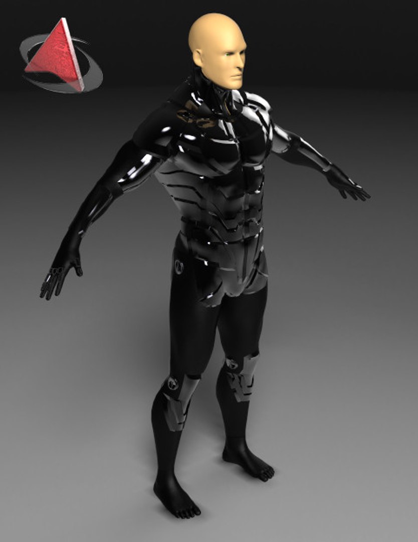 Military Man Human 3d 3ds