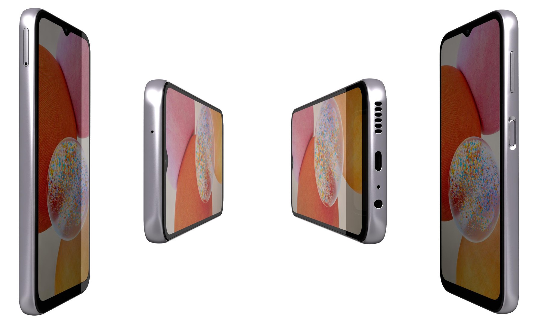 Samsung Galaxy A14 White Model - TurboSquid 2041306