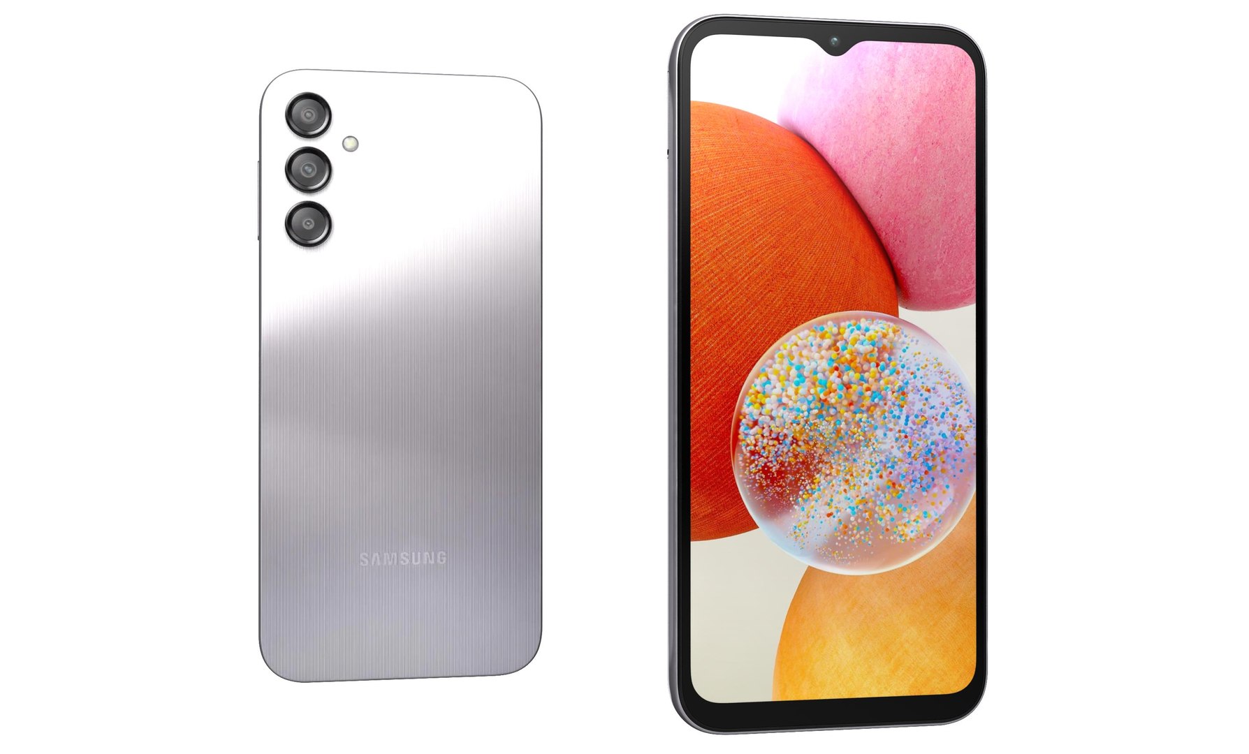 Samsung Galaxy A14 White Model - TurboSquid 2041306