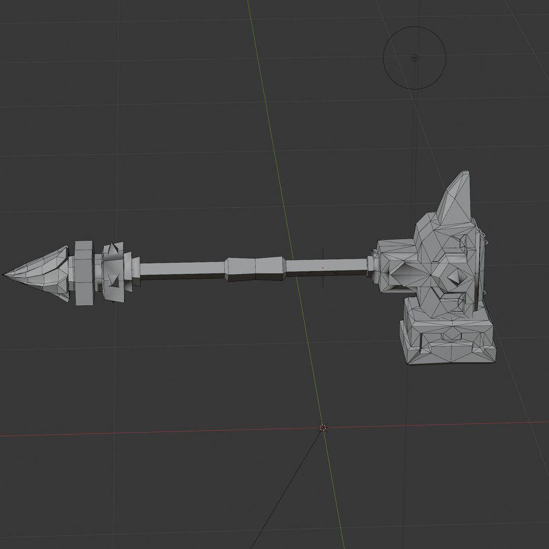 Dwarven War Hammer 3D - TurboSquid 2499346