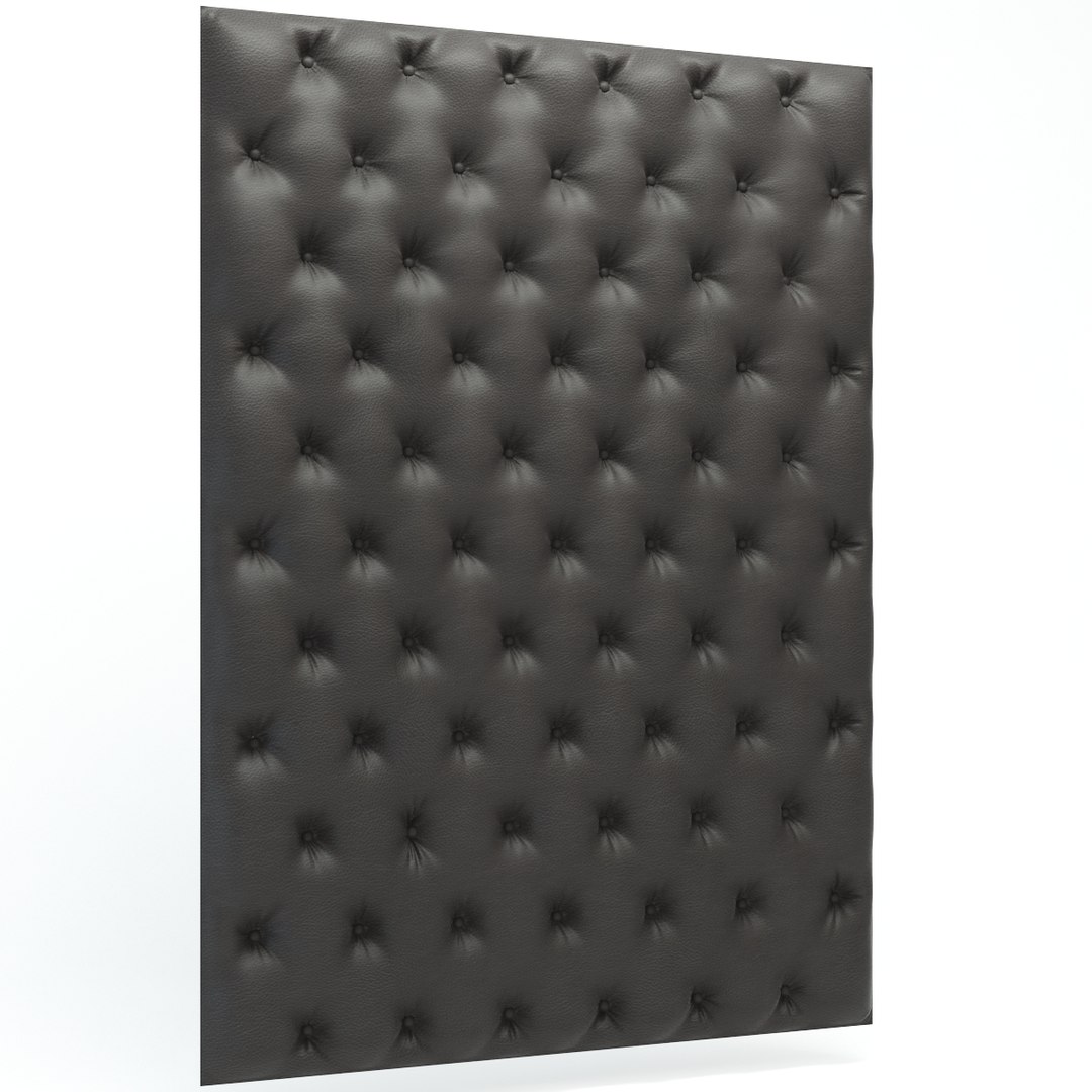 3d Capitone Wall Panels Model