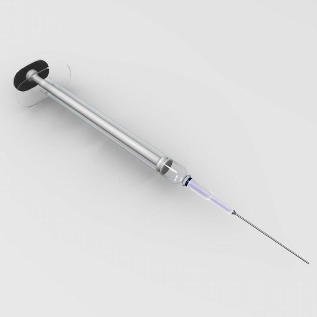 3d Syringes Model