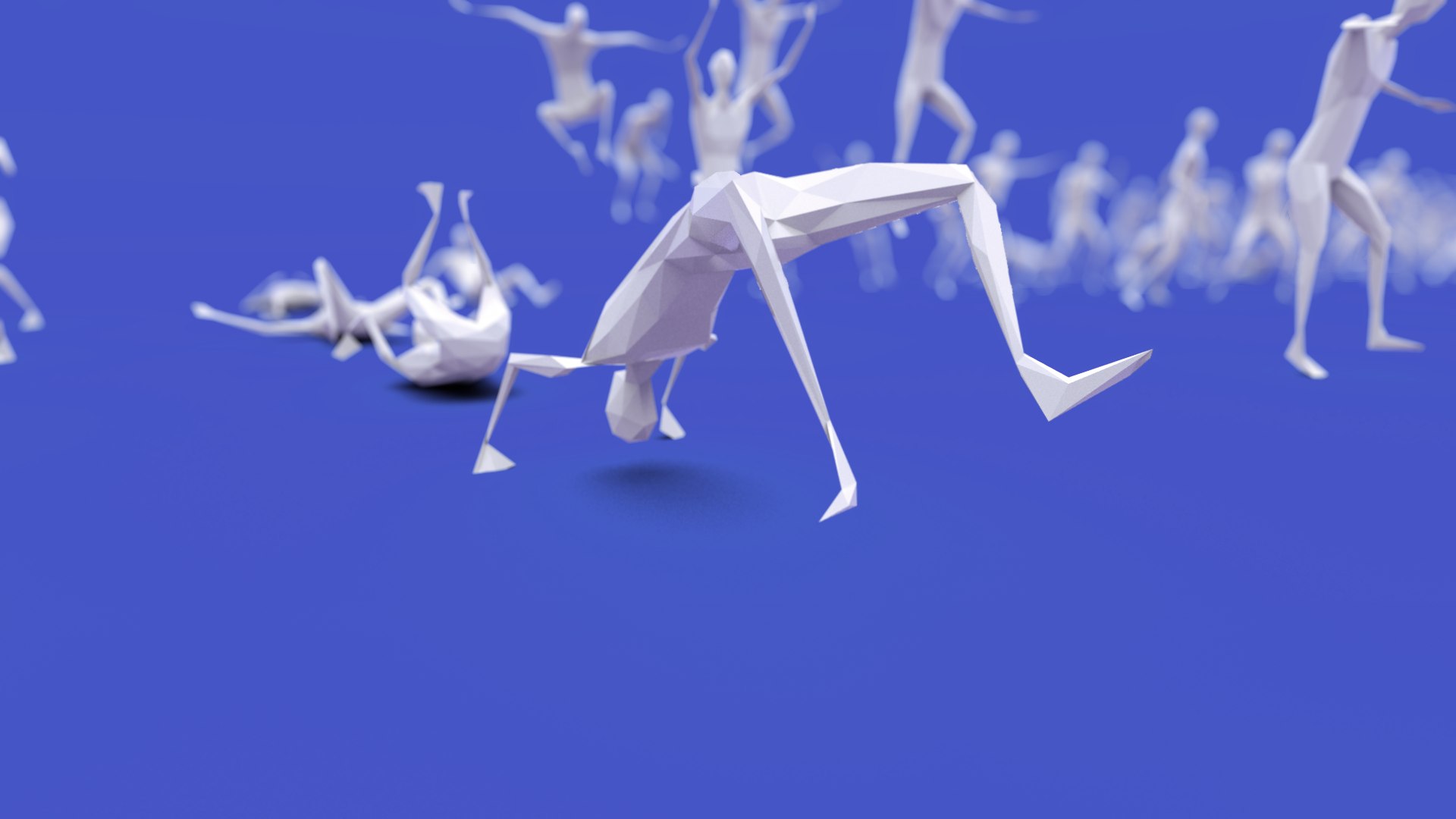 Triangulated Human Action 3D Model - TurboSquid 1223226