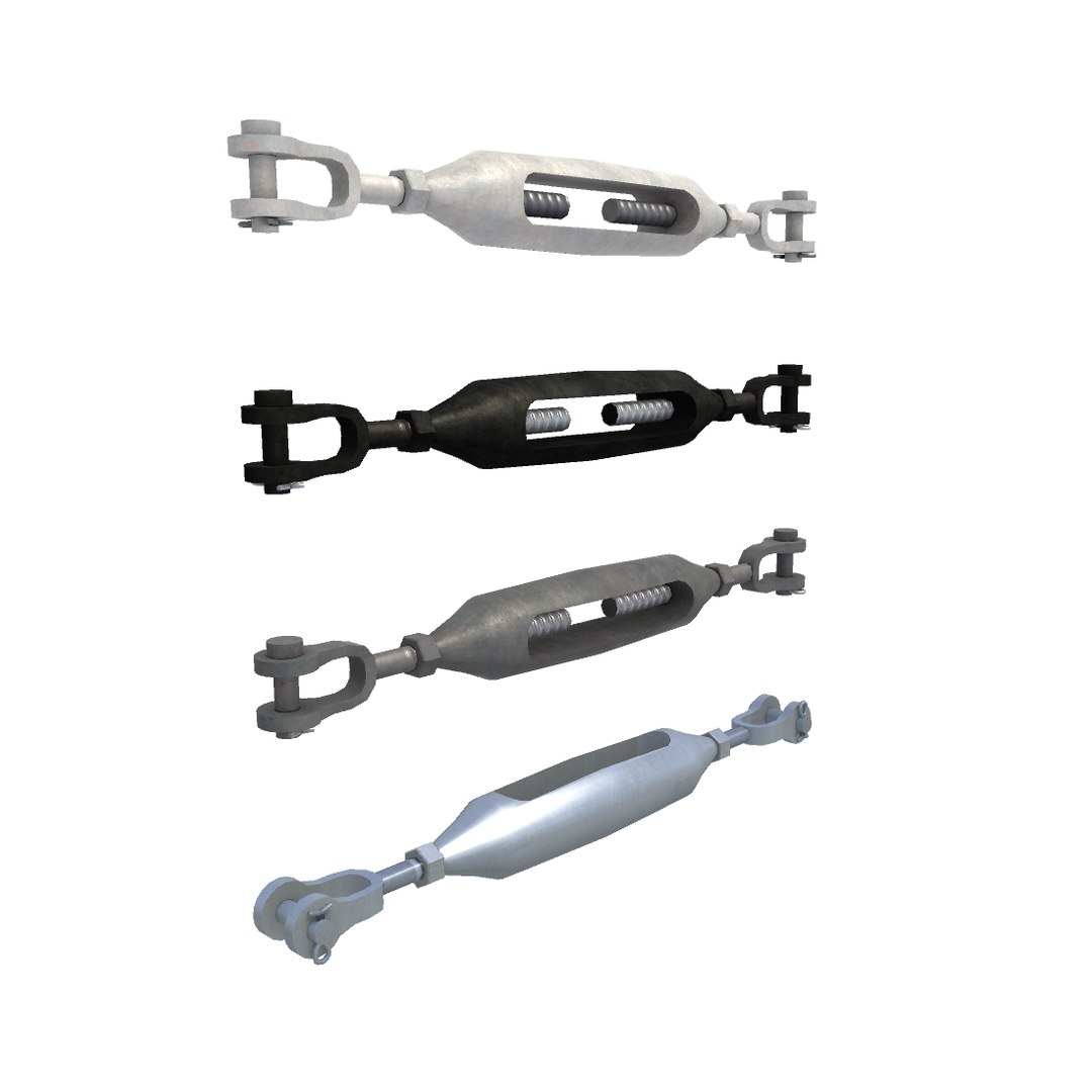 Turnbuckle d 3D model - TurboSquid 1440629