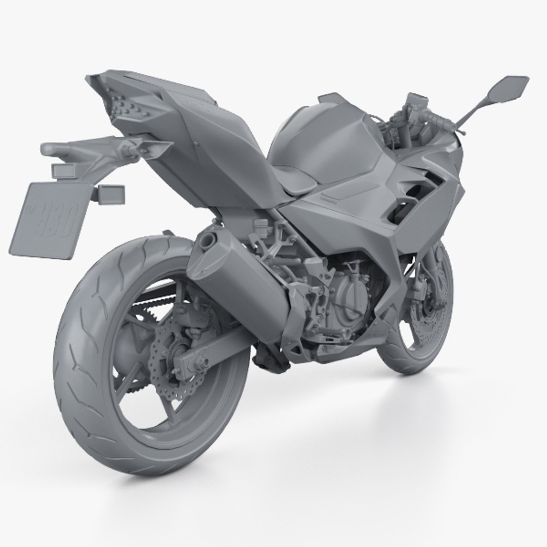 Kawasaki ninja 400 3D - TurboSquid 1462922
