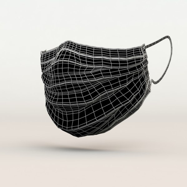 3D model covid mask 02 - TurboSquid 1582318