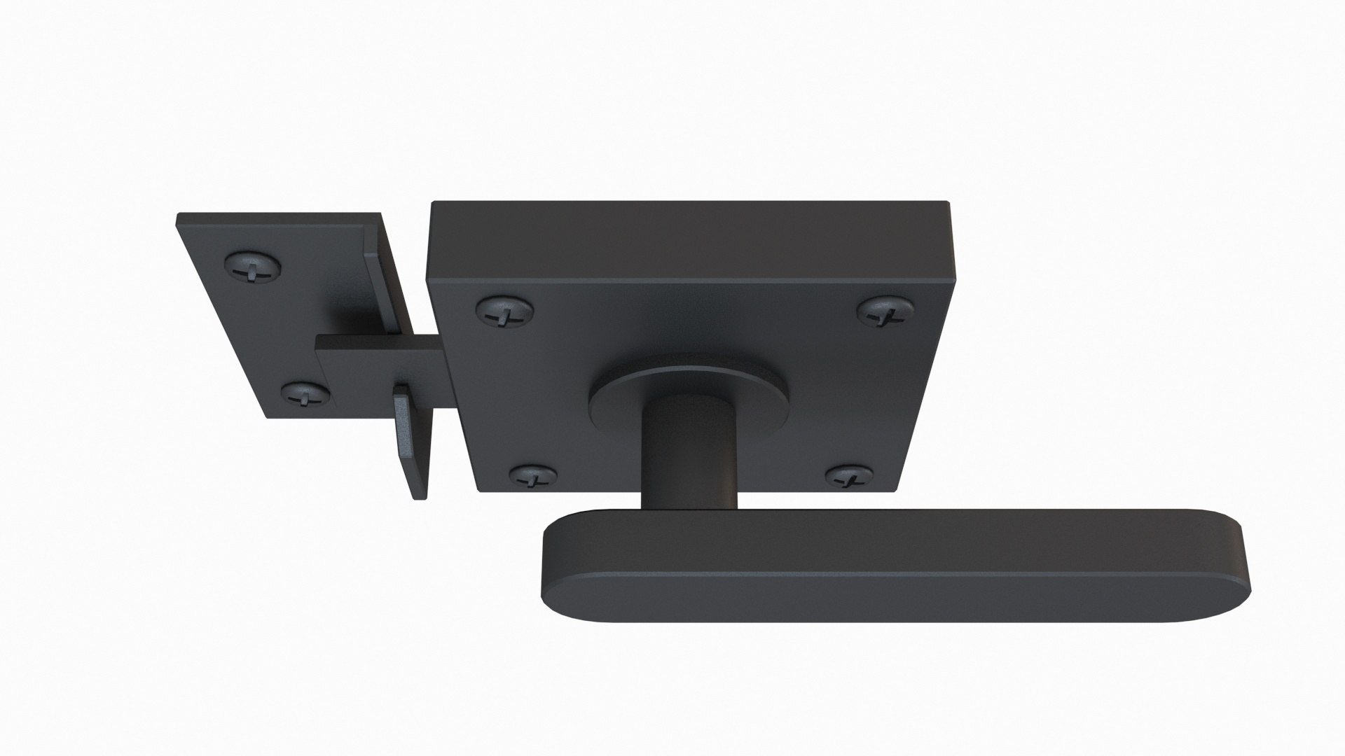 Gate Hardware Kit 3D model - TurboSquid 2105047