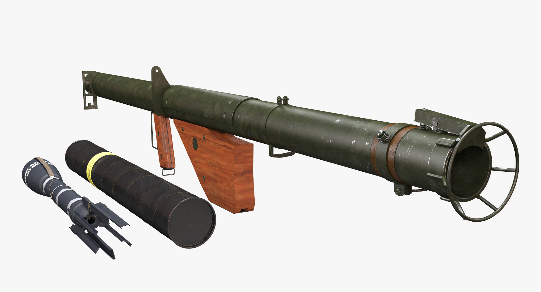 3ds max bazooka m1