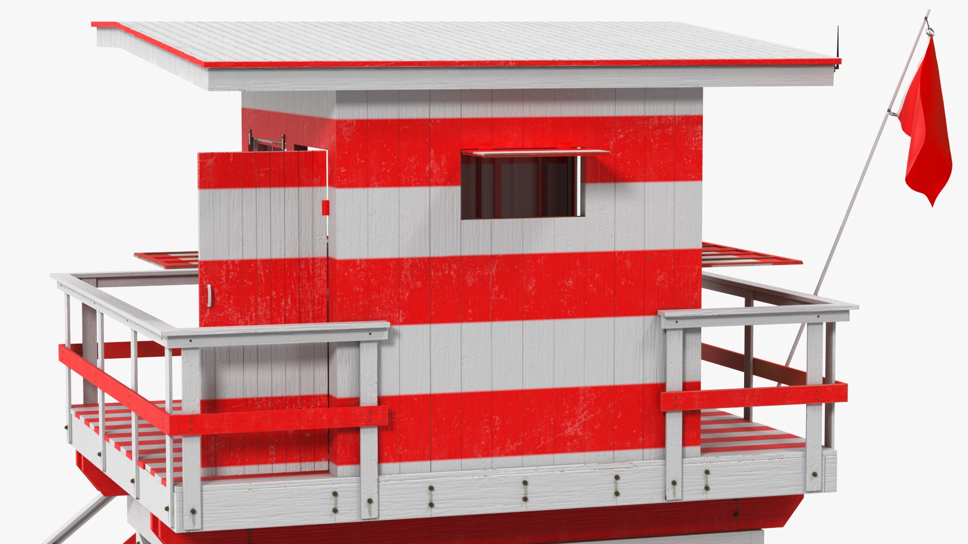 3D Beach Lifeguard Tower - TurboSquid 1734567