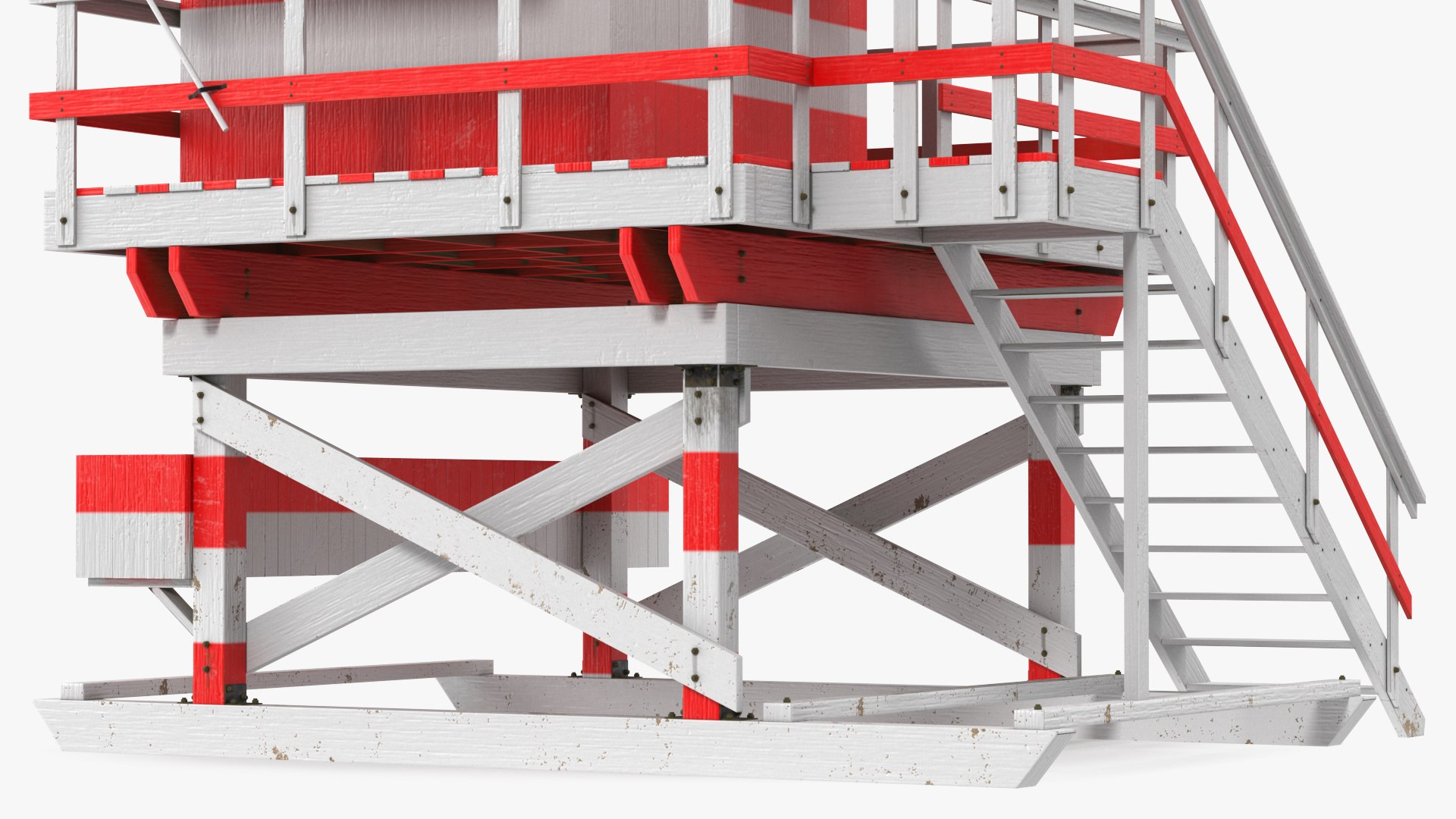 3D Beach Lifeguard Tower - TurboSquid 1734567