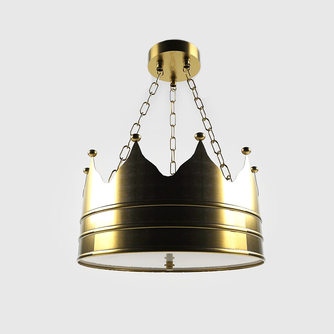 King Crown Lamp Model - TurboSquid 1206971
